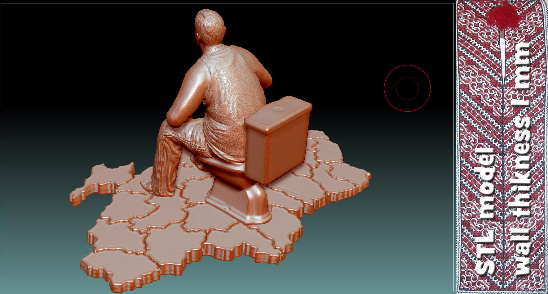 Monument to corruption stl 3D model 3D printable | CGTrader