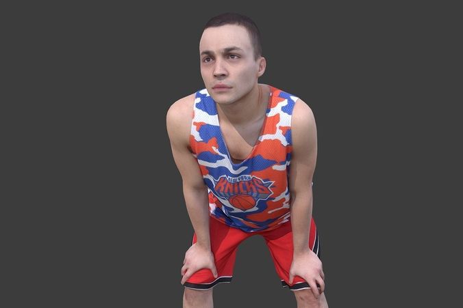 3D model Basketball Player Posing VR / AR / low-poly | CGTrader