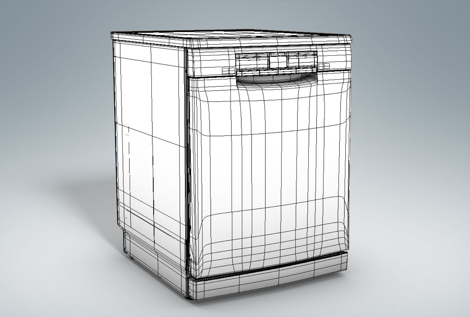 Bosch DishWasher 3D model | CGTrader