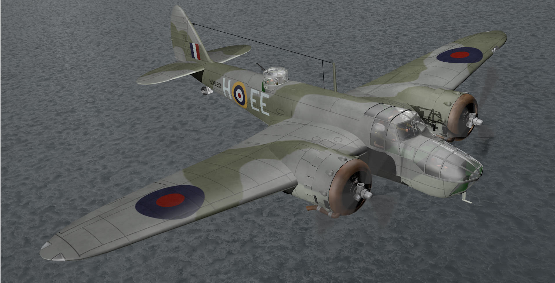 Bristol Blenheim Mk-4F Bolingbroke - RCAF 3D model | CGTrader