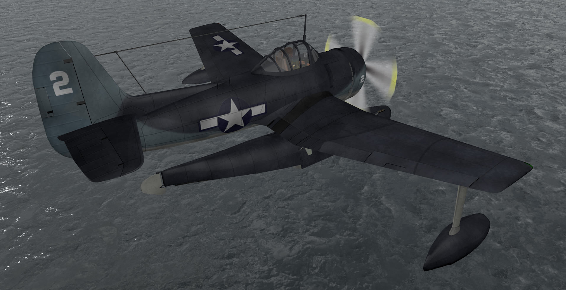 Curtiss SC-1 Seahawk 3D model | CGTrader