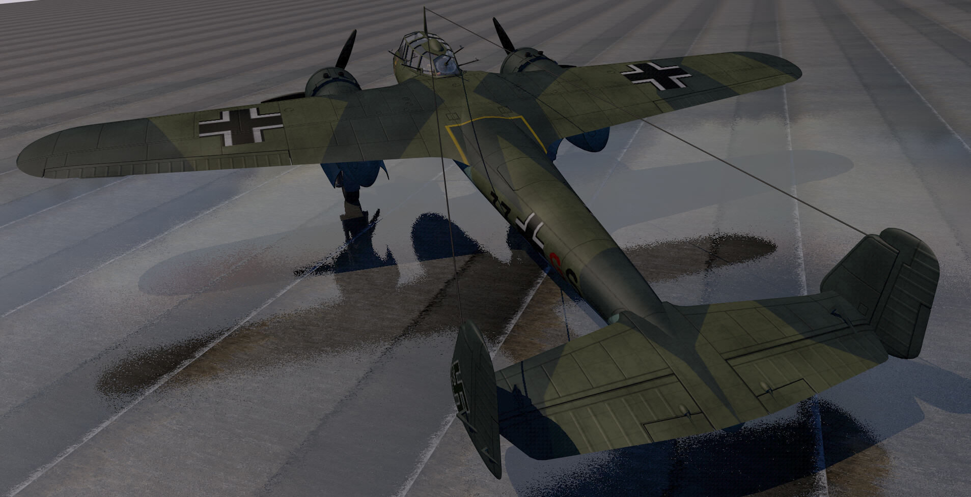 Dornier Do-17Z-2 3D model | CGTrader