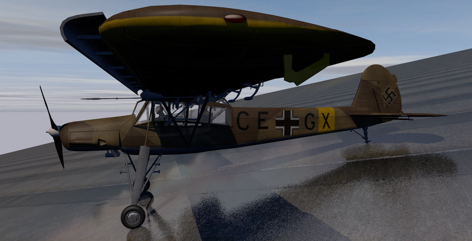 Fieseler Fi-156C-3 Storch 3D model | CGTrader