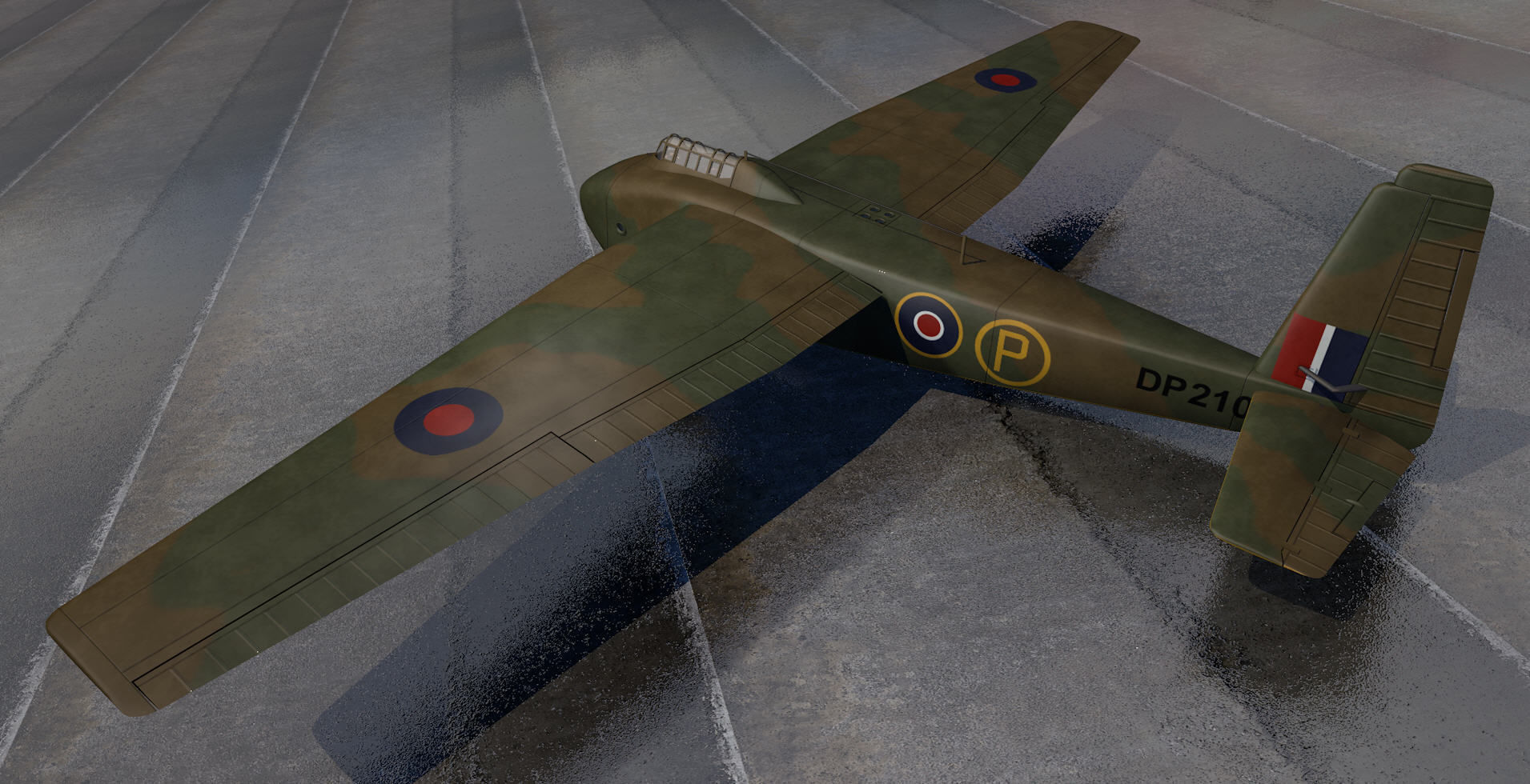 General Aircraft GAL-49 Hamilcar 3D model | CGTrader