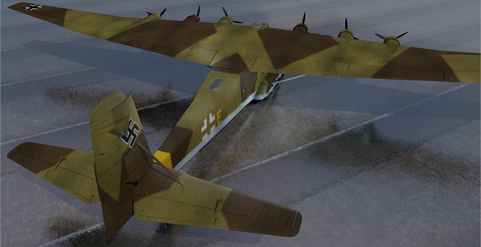 Messerschmitt Me-323D-6 Gigant 3D model | CGTrader