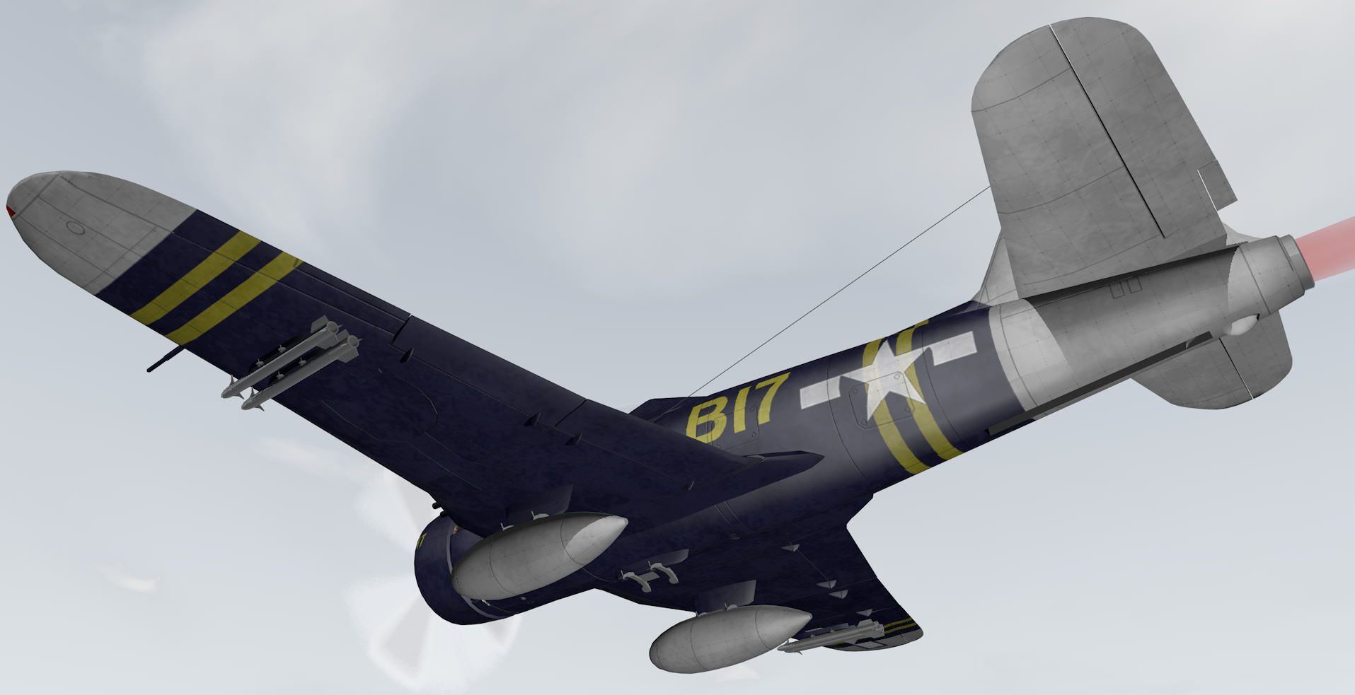 Ryan FR-1 Fireball 3D model | CGTrader