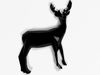 Low Poly Deer Abstract Broche Broche For 3D Printing Art 3D model 3D ...