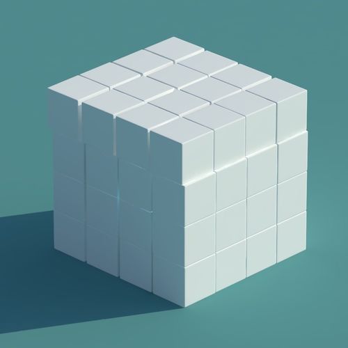 Cube of Slightly Rounded Cubes 3D model | CGTrader