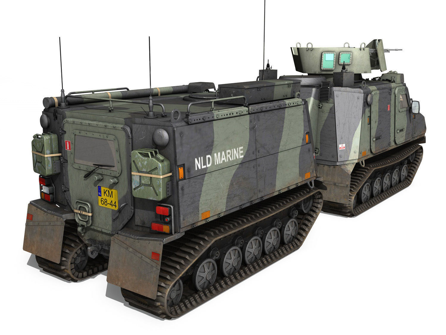 BVS10 Viking - Netherlands Marine Corps 3D model | CGTrader