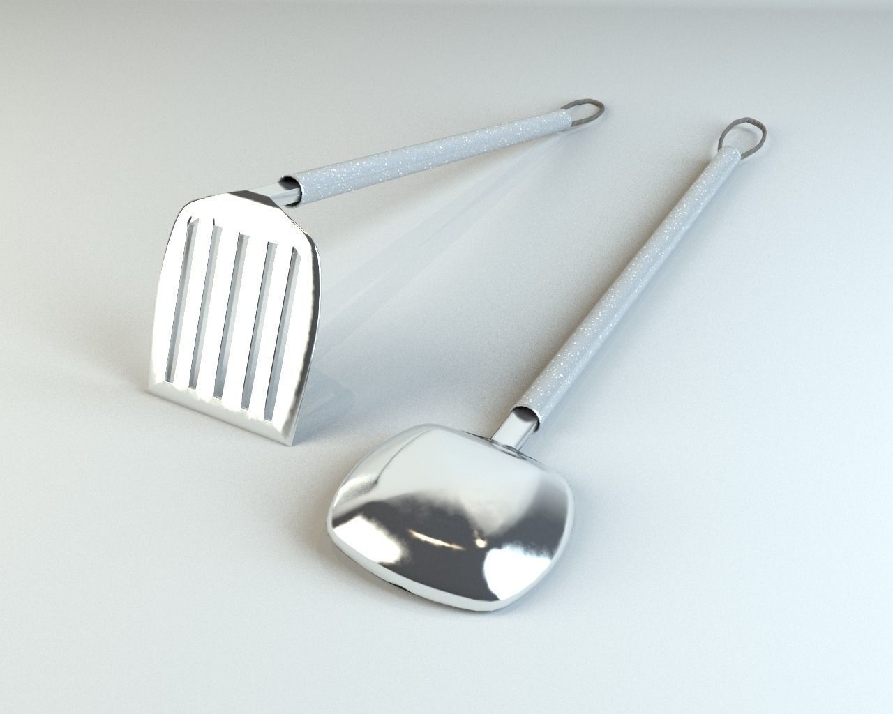 Paddles 3D model | CGTrader