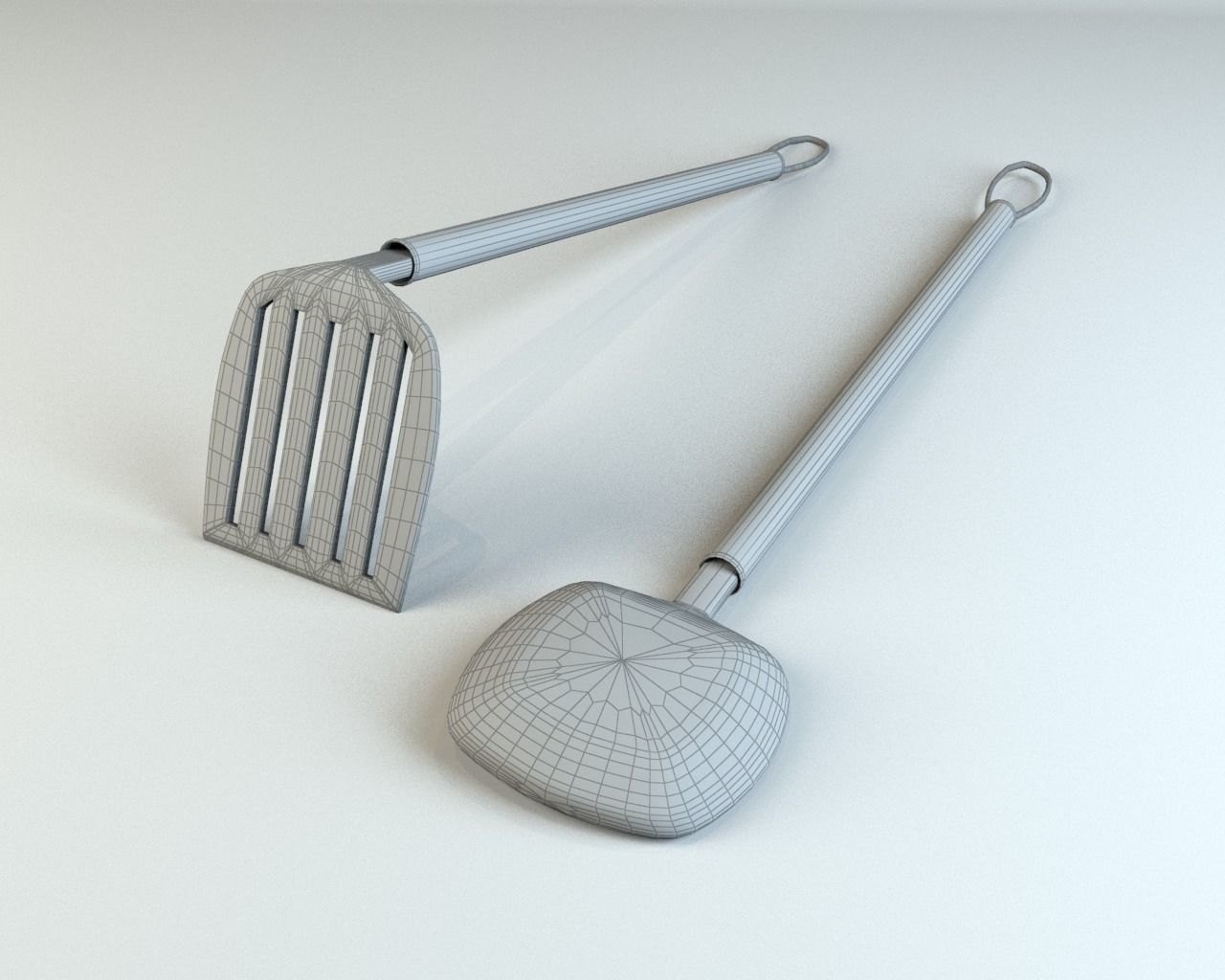 Paddles 3D model | CGTrader