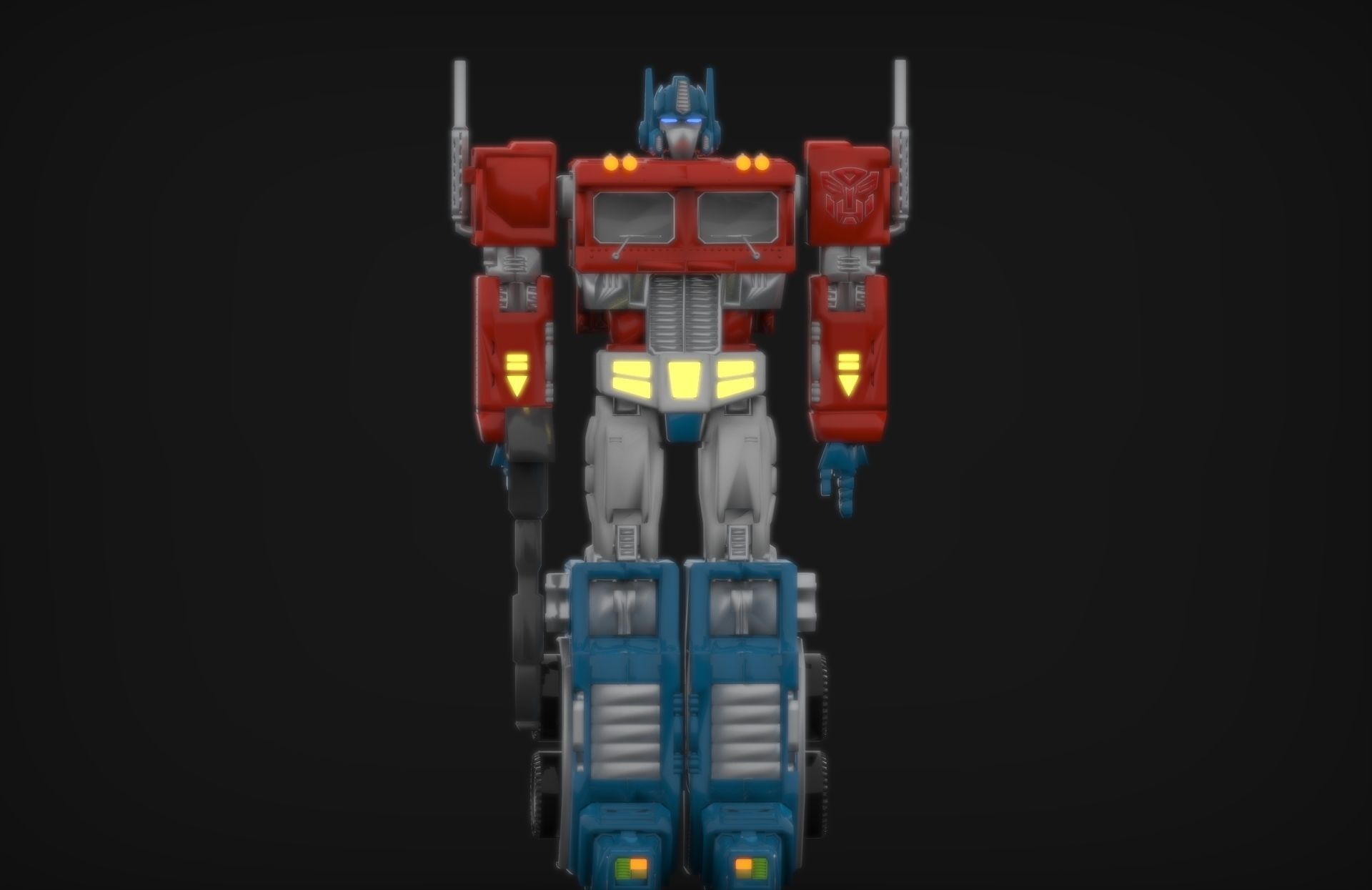 Optimus Prime G1 3D model | CGTrader