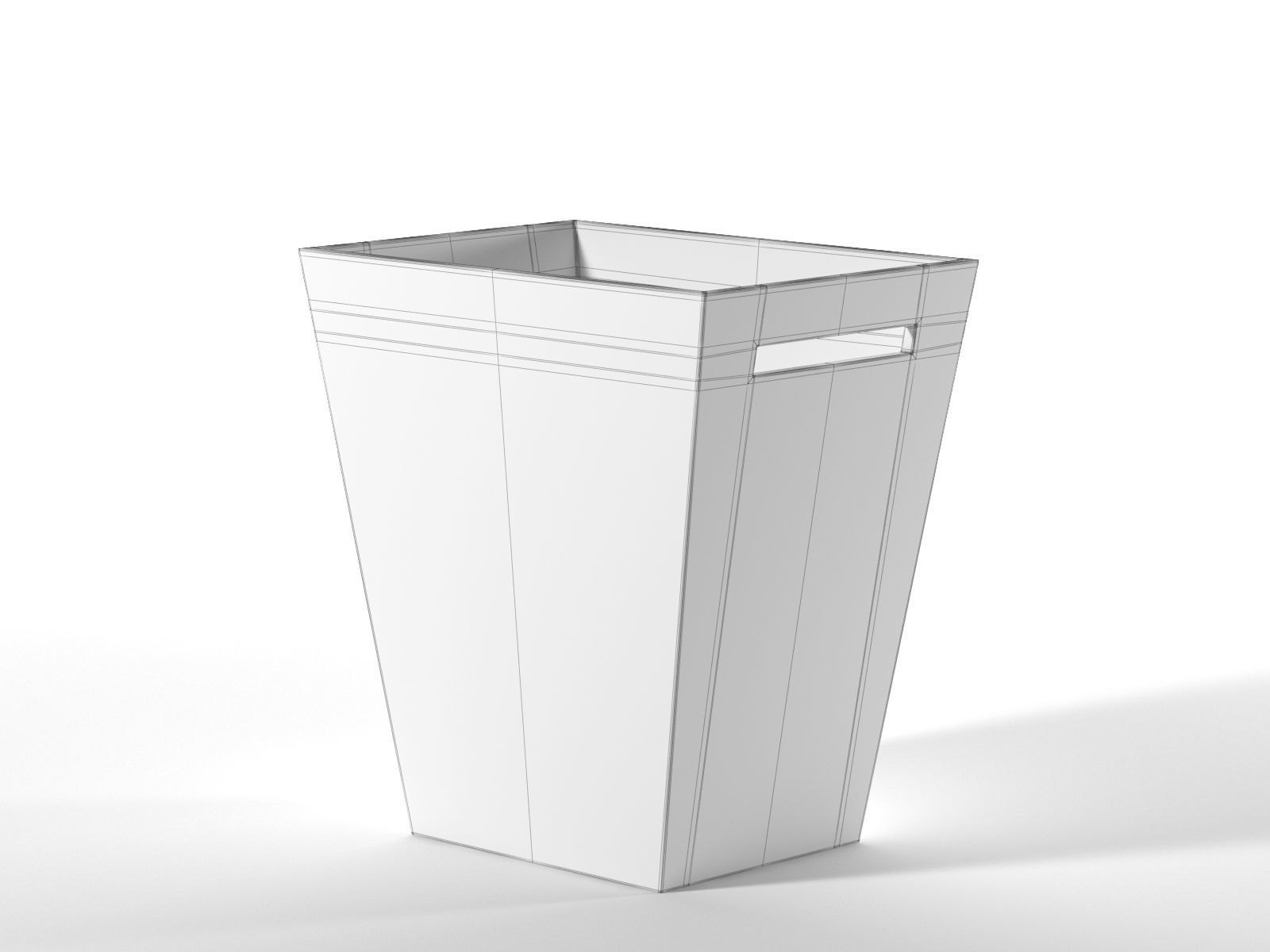 Stylish Bin 3D model | CGTrader