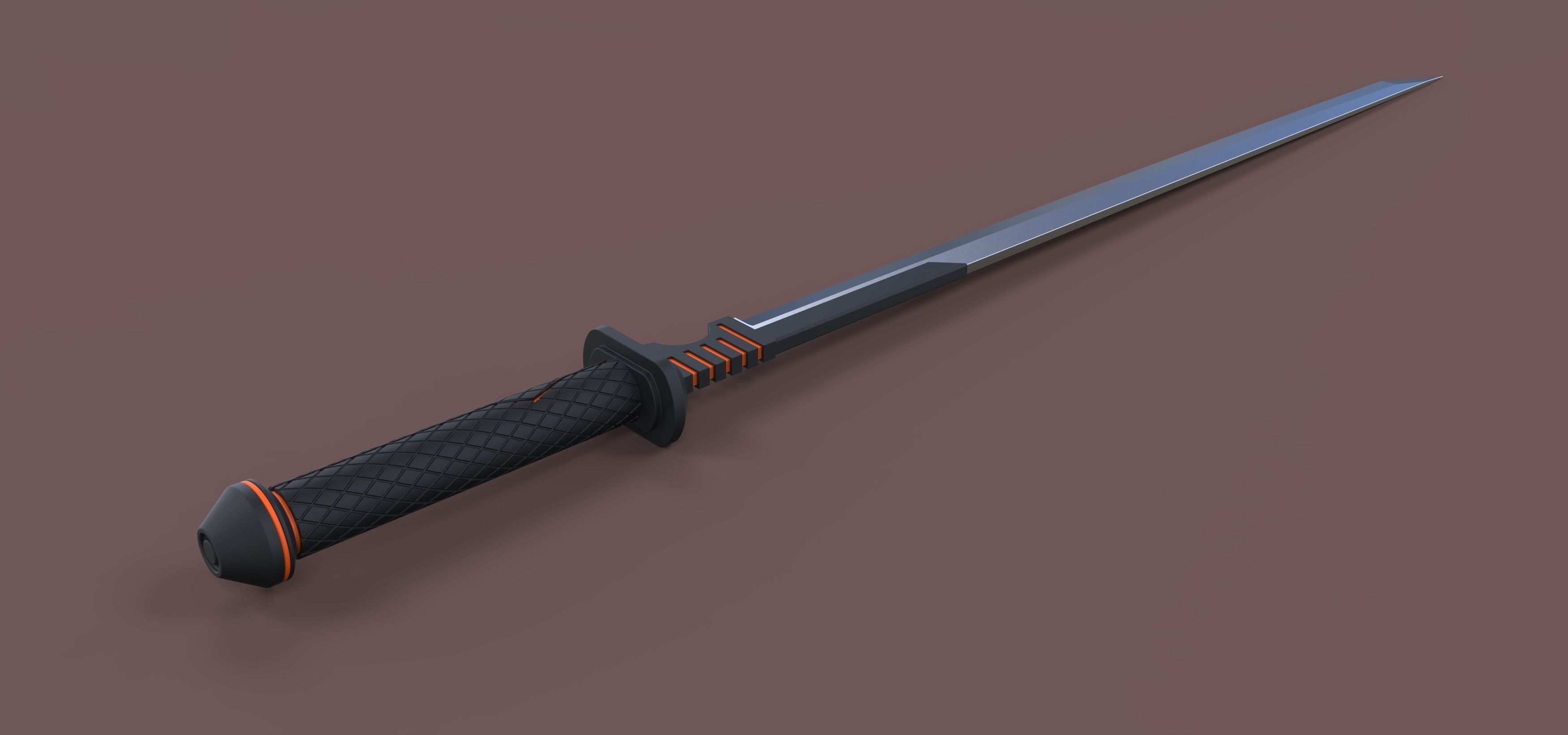 Sword of Deathstroke 3D model | CGTrader