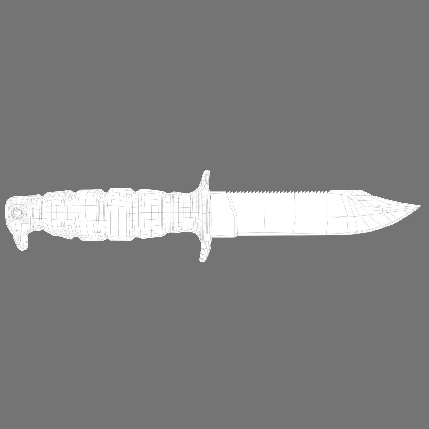 Air Force Survival Knife 3D model | CGTrader