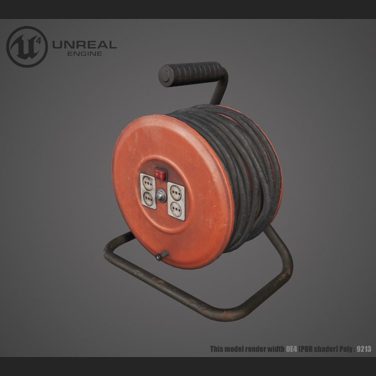 3D model Extension Cable VR / AR / low-poly | CGTrader