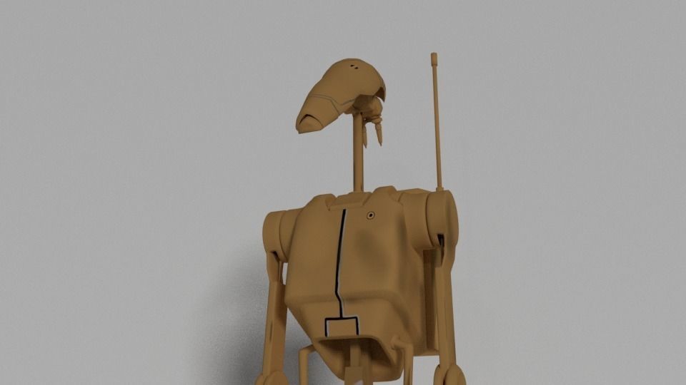 Battle Droid 3D model | CGTrader