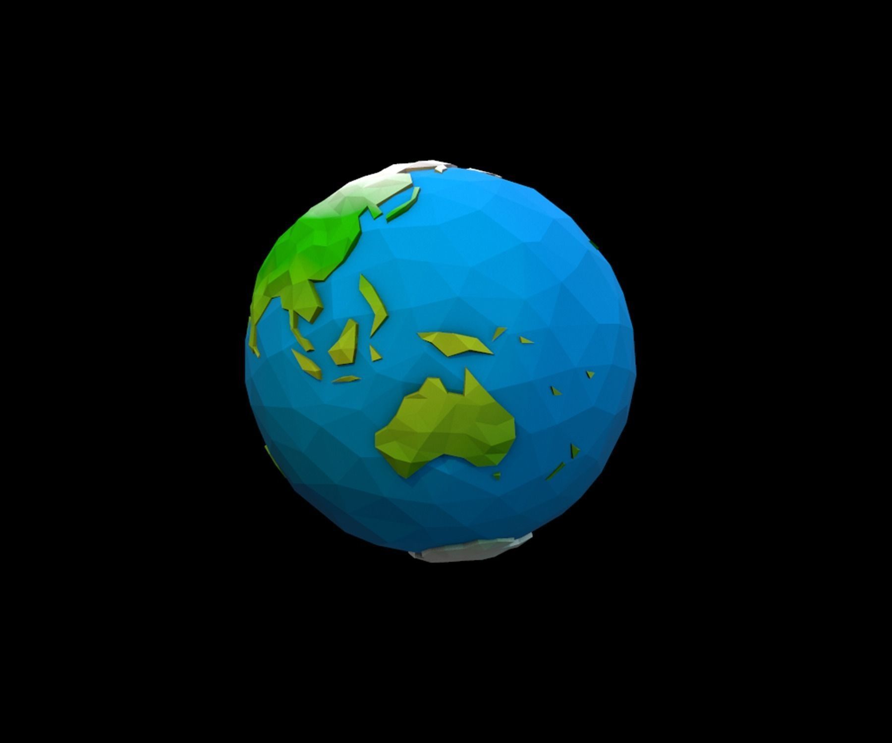 3D model Planet Earth VR / AR / low-poly | CGTrader
