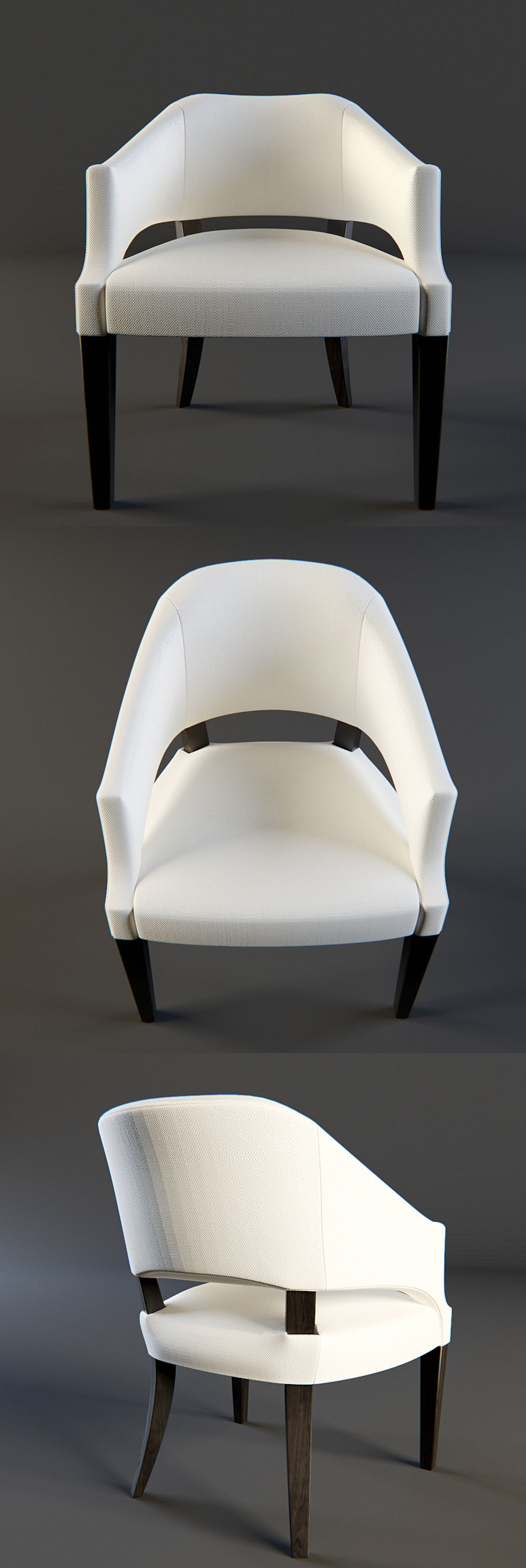 Chair CASTLETON Ensemble London by Collection Pierre Classic ecv 3D ...