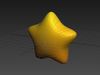 Round Star 3D model 3D model | CGTrader