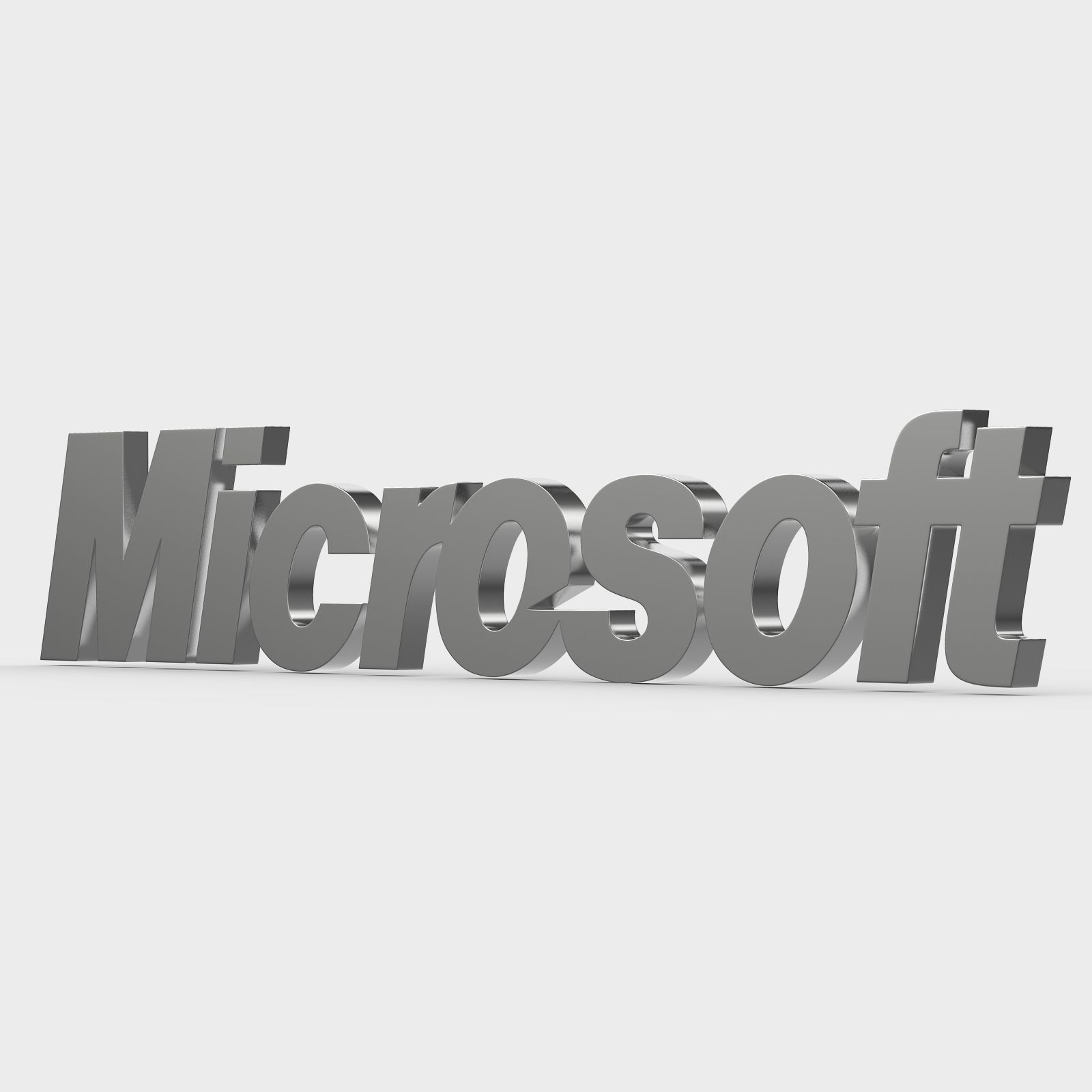 3D model microsoft logo | CGTrader