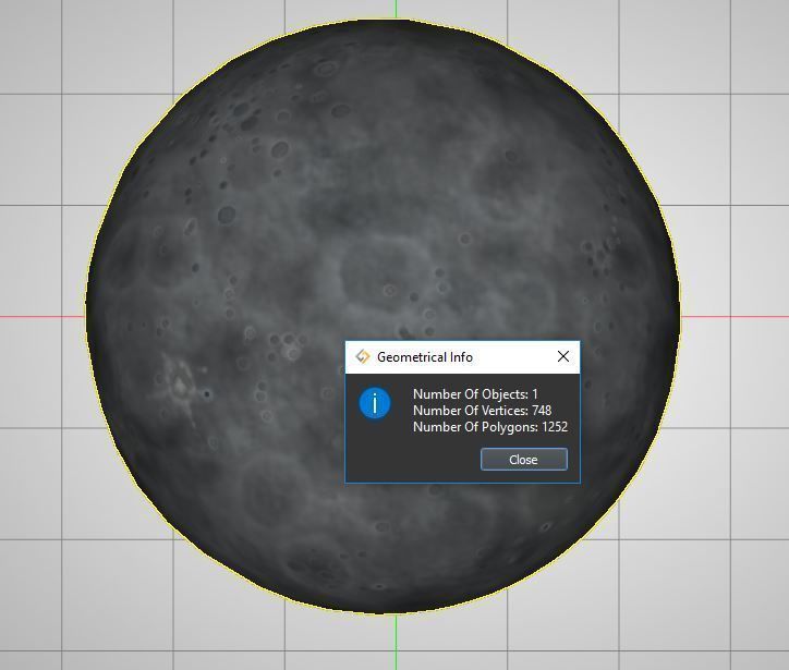 3D model Moonlet VR / AR / low-poly | CGTrader