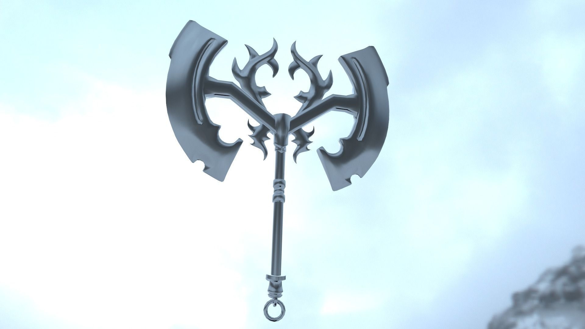 Heavy Axe free 3D model | CGTrader