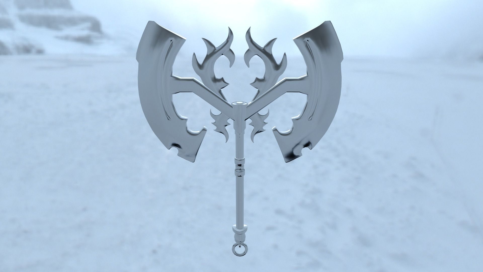 Heavy Axe free 3D model | CGTrader