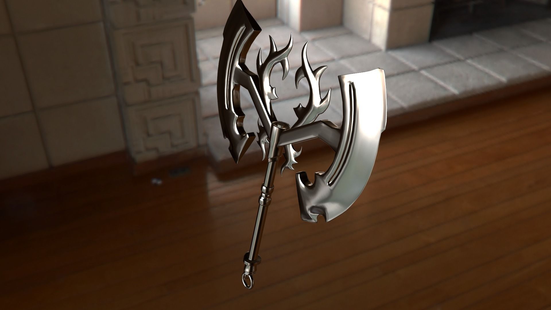 Heavy Axe free 3D model | CGTrader