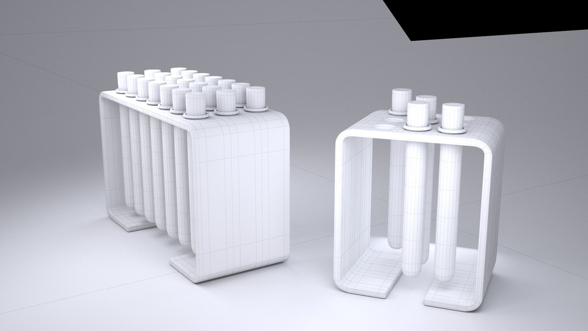 Test Tubes 3D model 3D model | CGTrader