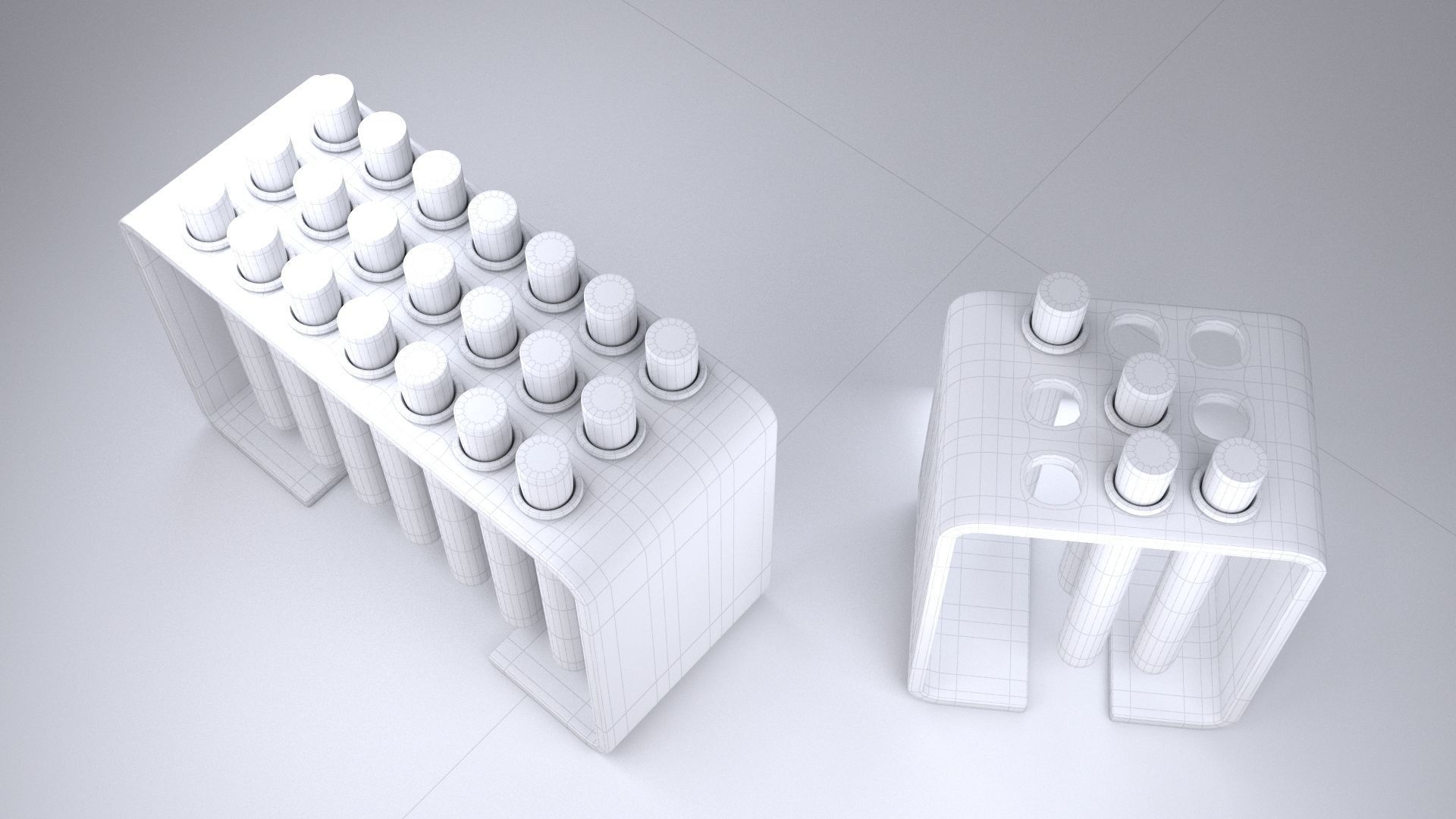 Test Tubes 3D model 3D model | CGTrader