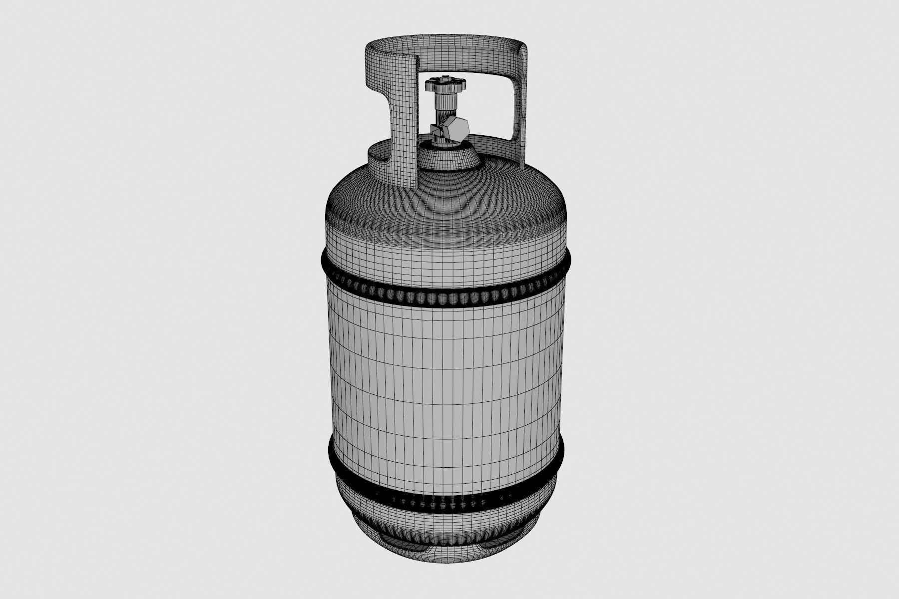 Gas Cylinder Collection 3D model | CGTrader