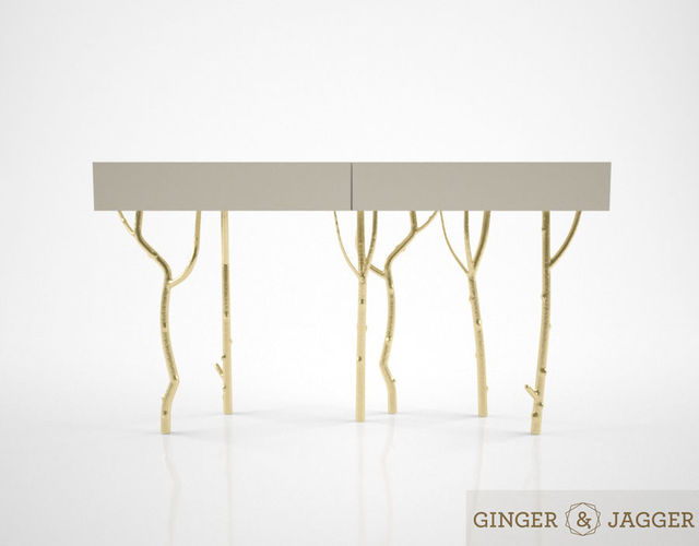 Ginger and Jagger fig tree console 3D model | CGTrader