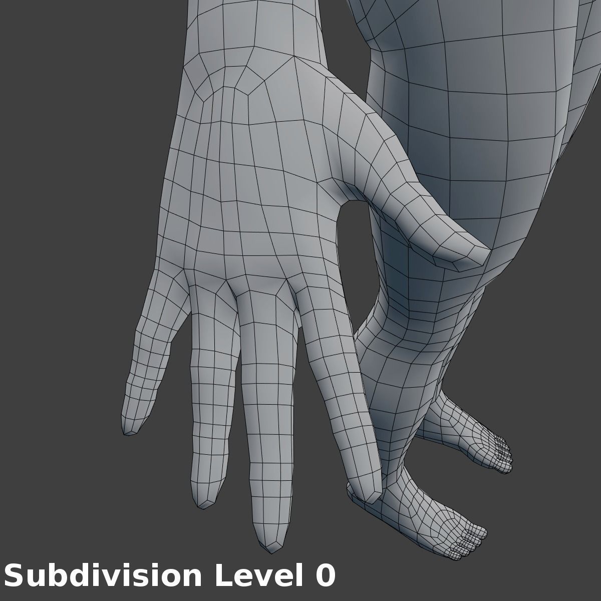 3D model Woman Character Base Mesh Rigged VR / AR / low-poly rigged ...