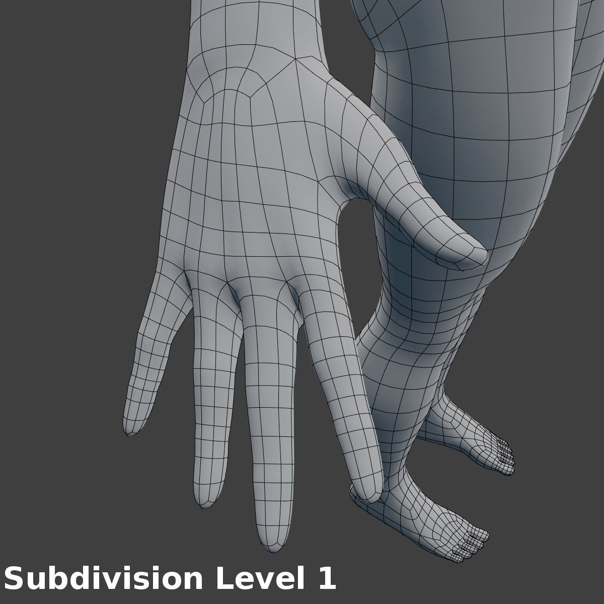 3D model Woman Character Base Mesh Rigged VR / AR / low-poly rigged ...