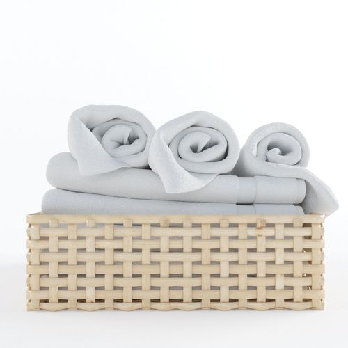 Towels detailed corona 3D model | CGTrader