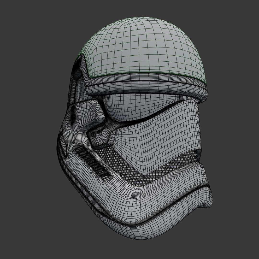 3D model Stormtrooper officer - First Order VR / AR / low-poly | CGTrader