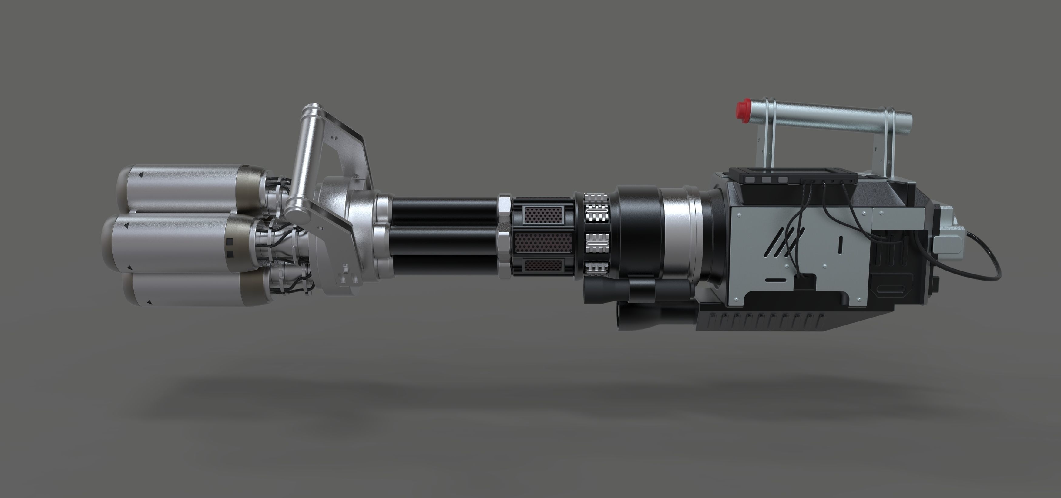 Light cannon from the movie Pixels 2015 3D model | CGTrader