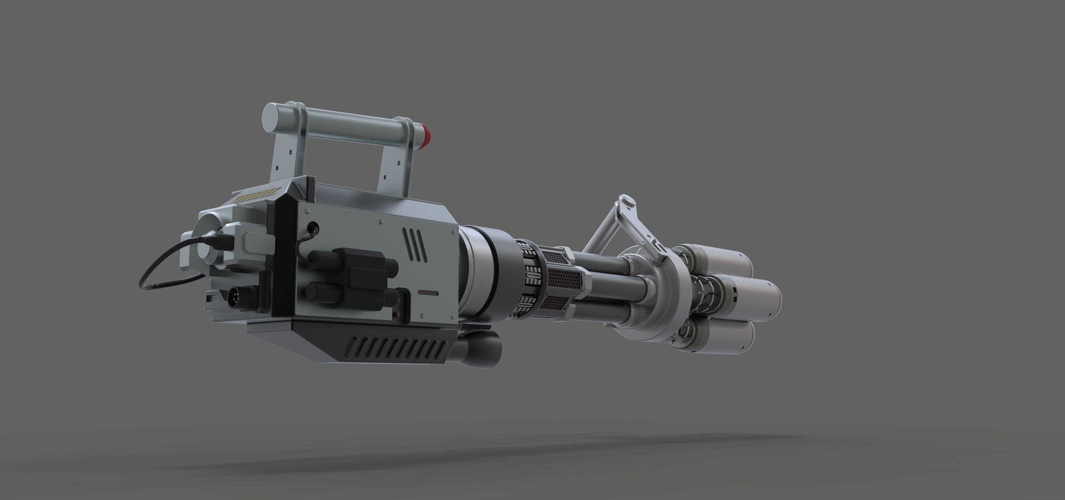 Light cannon from the movie Pixels 2015 3D model | CGTrader