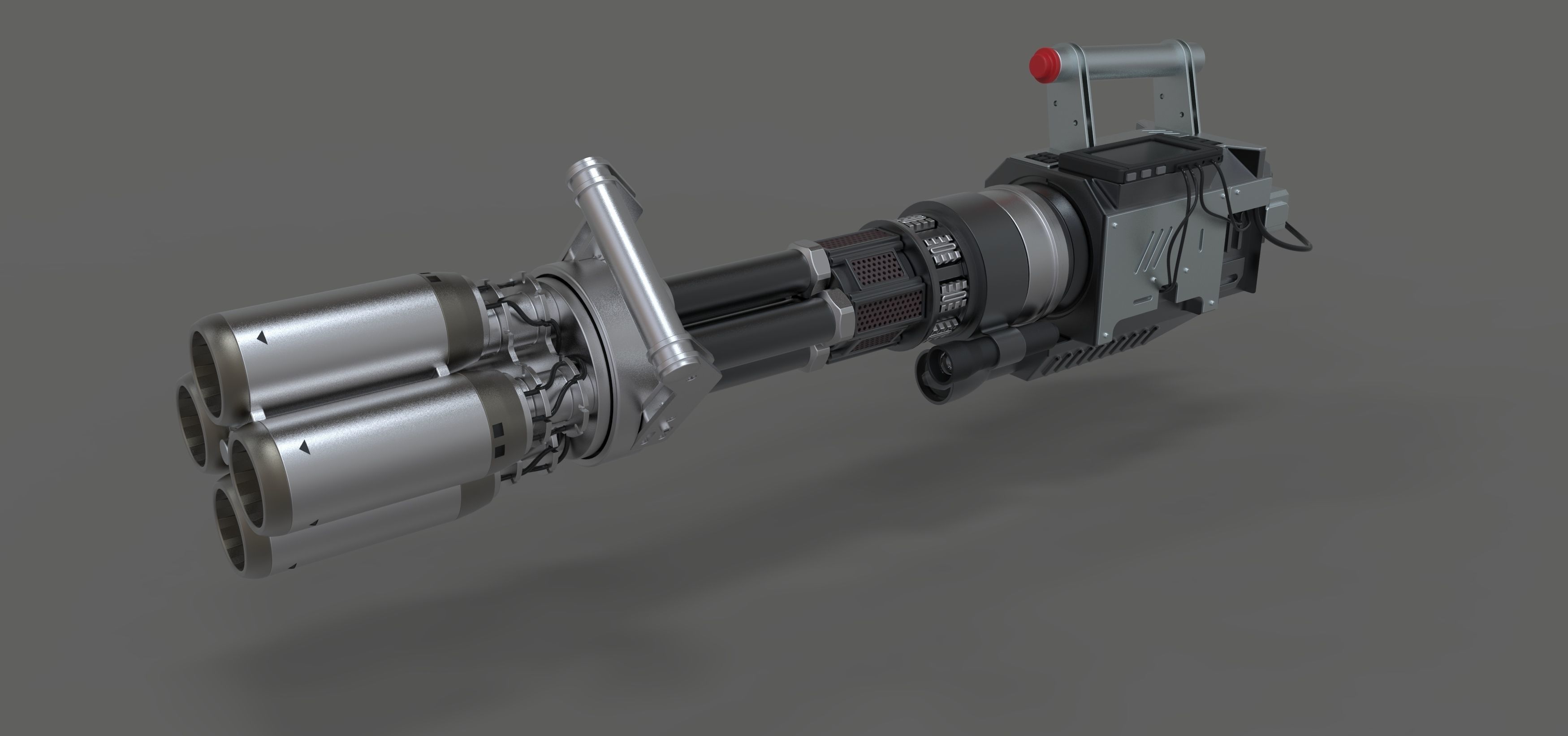 Light cannon from the movie Pixels 2015 3D model | CGTrader