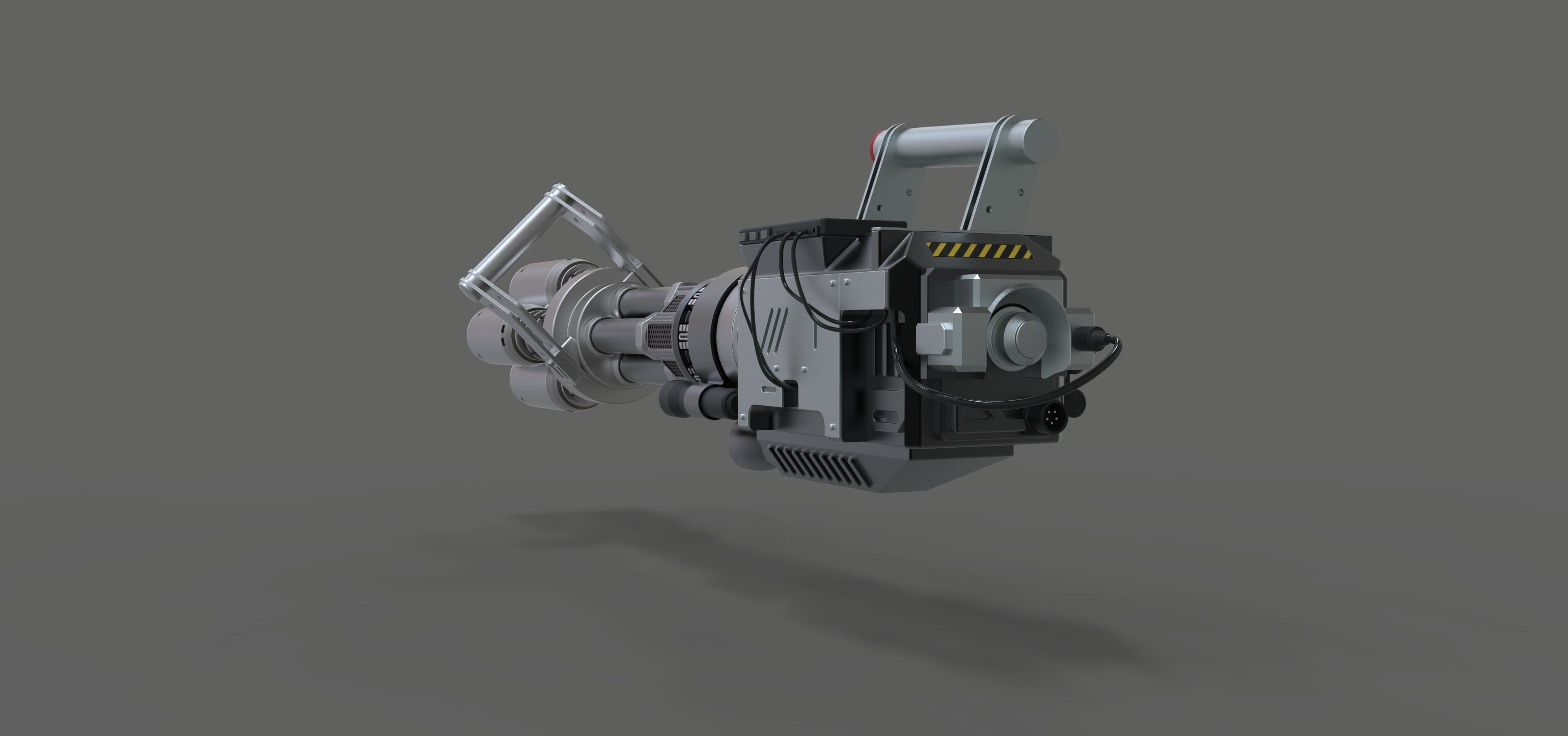Light cannon from the movie Pixels 2015 3D model | CGTrader