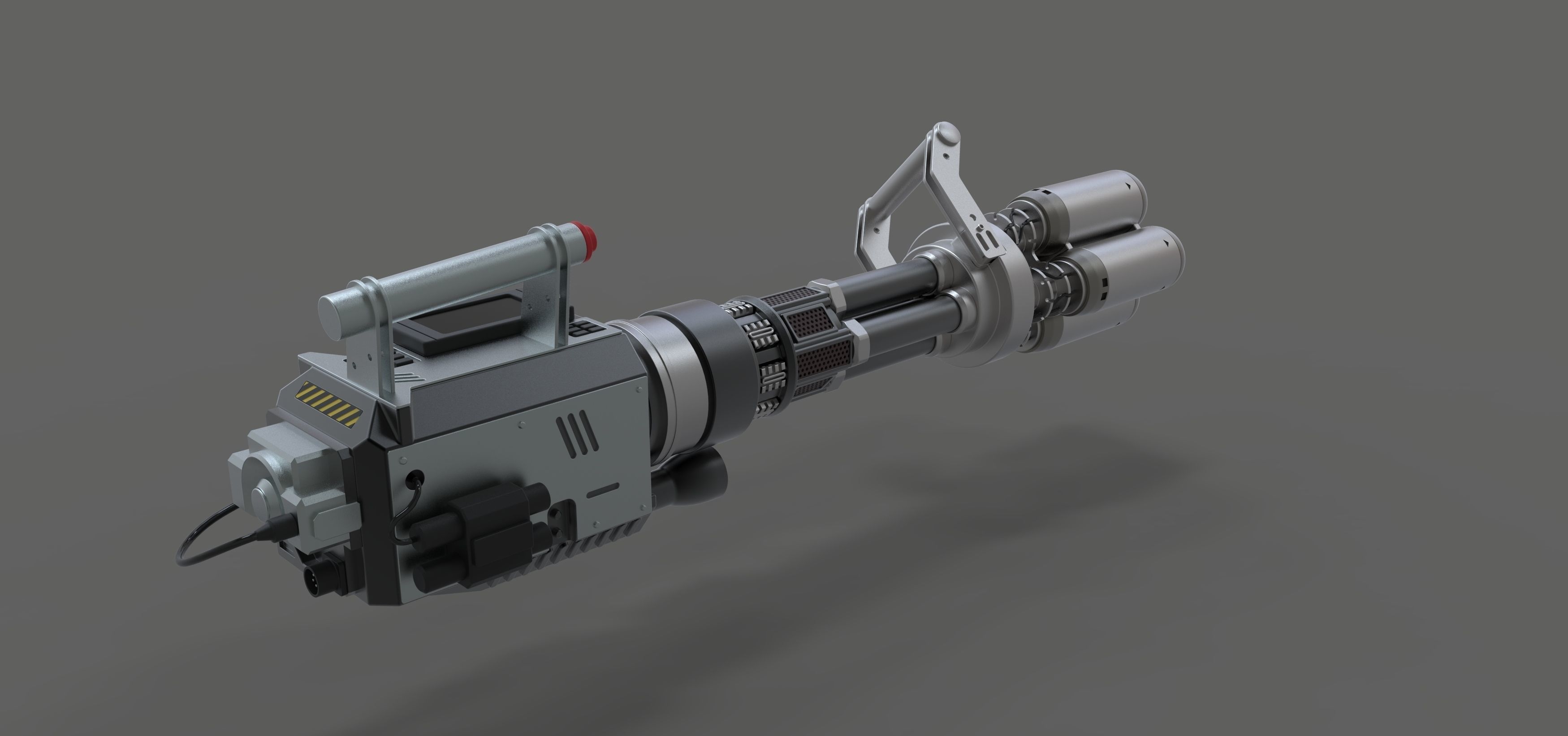 Light cannon from the movie Pixels 2015 3D model | CGTrader