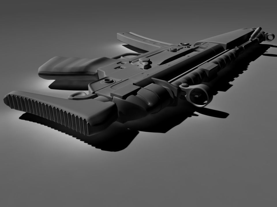 SAS MP5 free VR / AR / low-poly 3D model | CGTrader