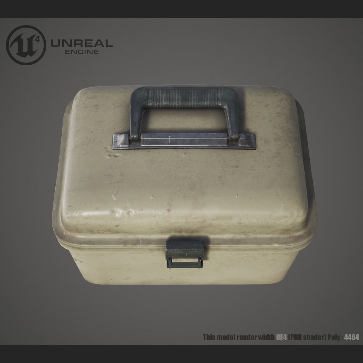 3D model Plastic Tool Box VR / AR / low-poly | CGTrader