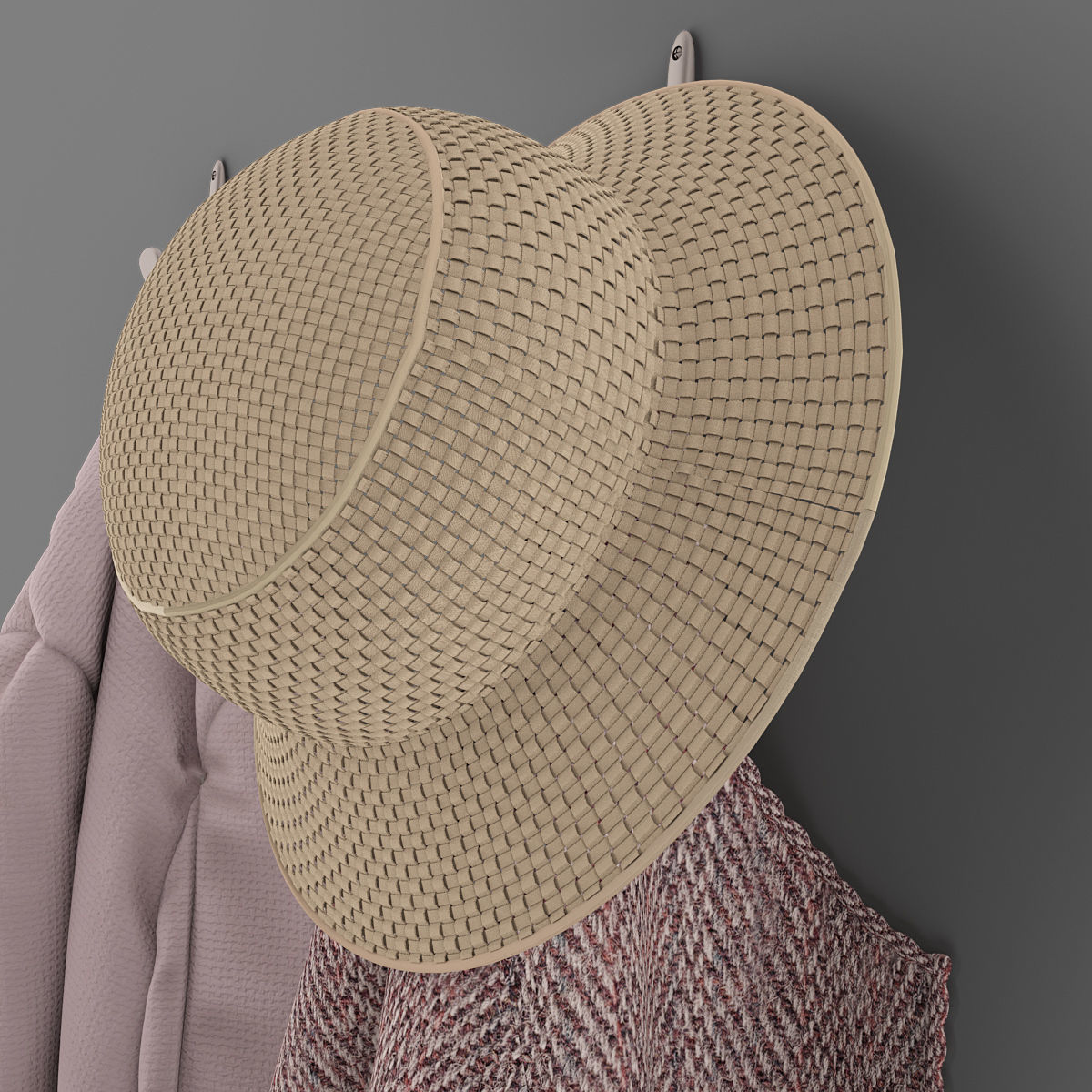 set of coats 3D model | CGTrader