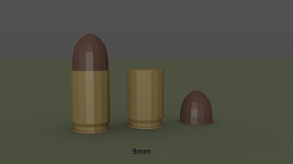 3D model Low-Poly Ammo VR / AR / low-poly | CGTrader