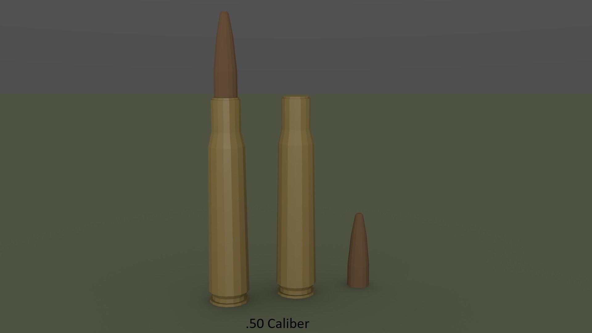3D model Low-Poly Ammo VR / AR / low-poly | CGTrader