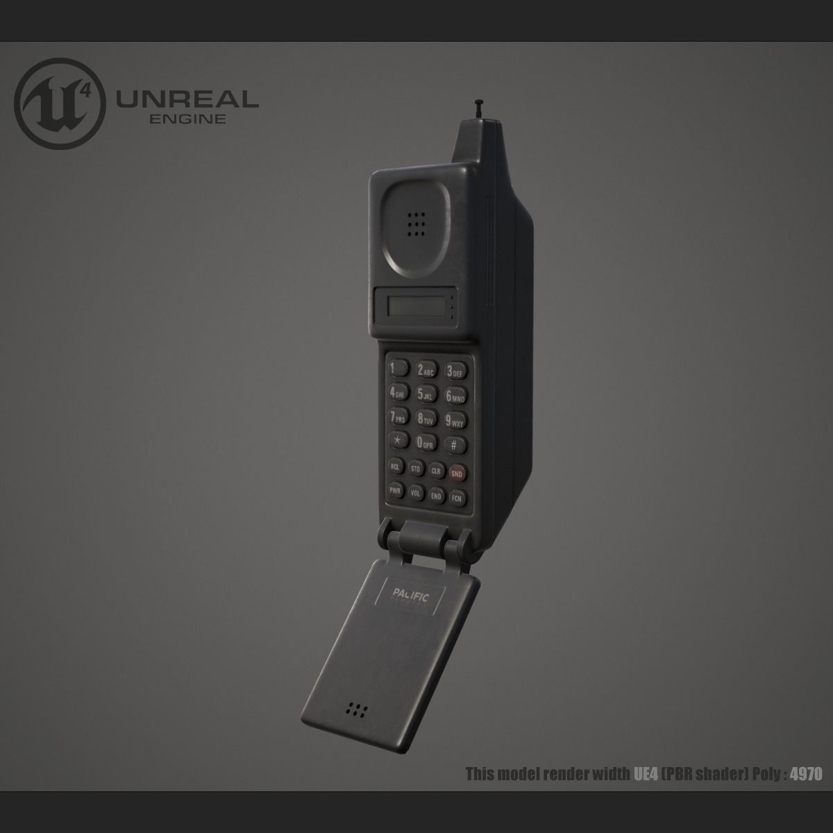 3D model Mobile Phone Vintage VR / AR / low-poly | CGTrader