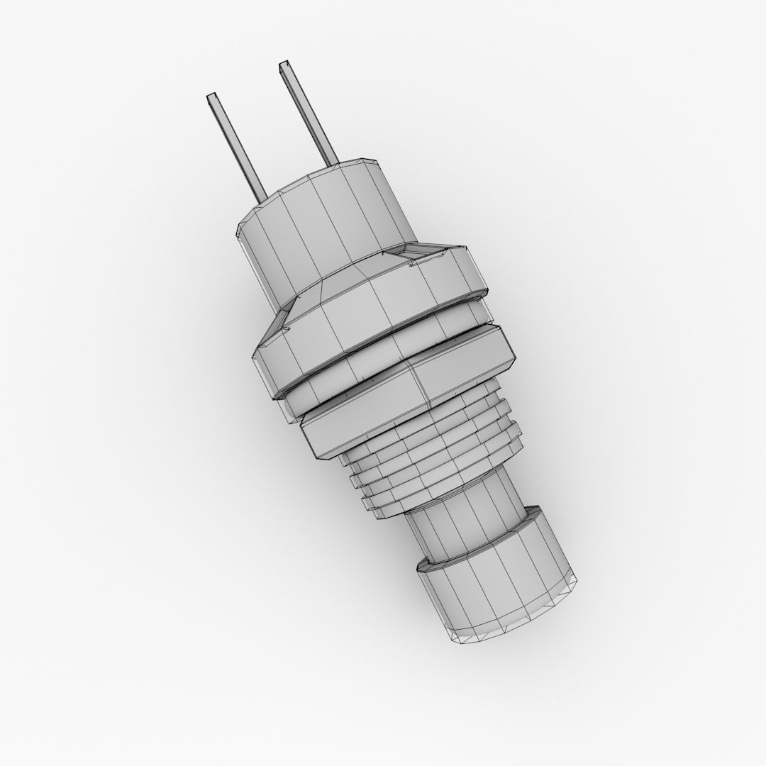 Push Button 3D model | CGTrader