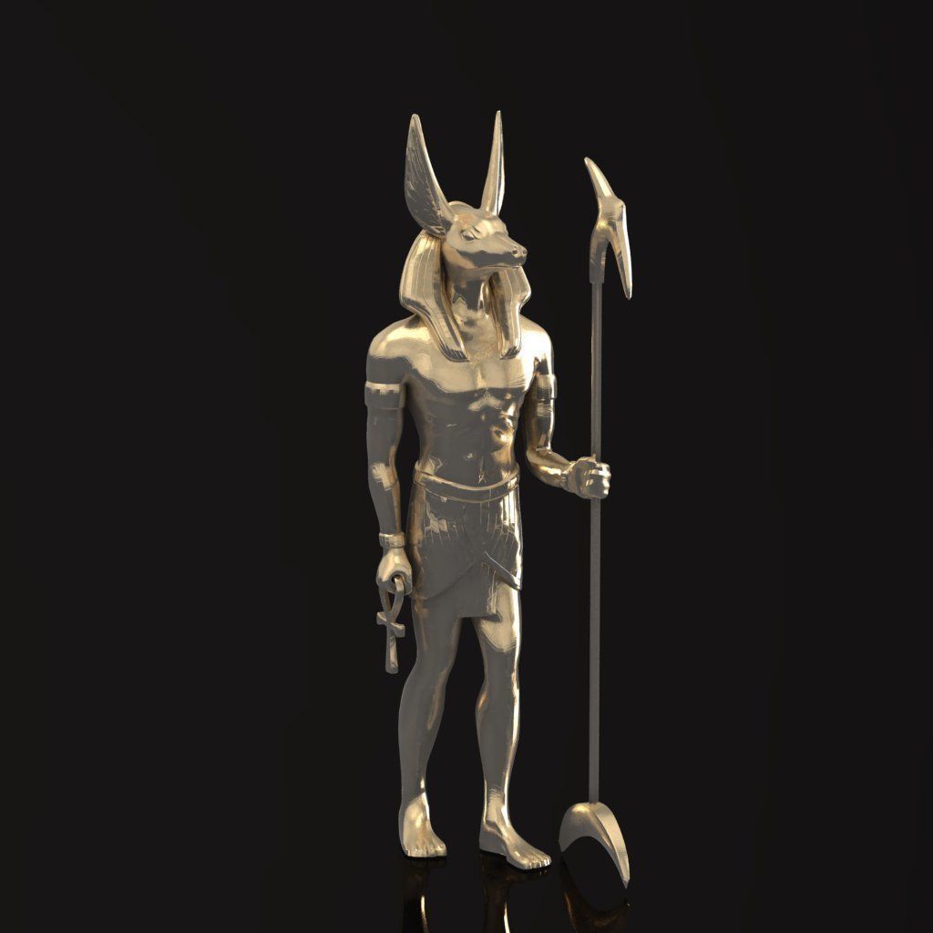 Egyptian god 016 3D model 3D printable | CGTrader